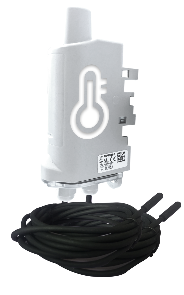 Boiler room / HWC: monitor temperatures | Adeunis